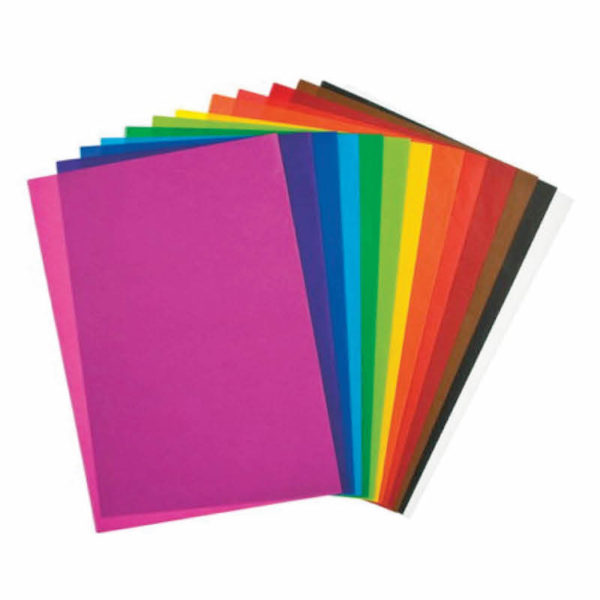 A4 CANSON CONSTRUCTION PAPER - PACK OF 10 COLORS